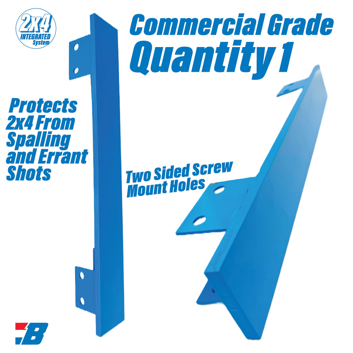 Target Stand Armor Vertical 2"x4" — Targets Unlimited