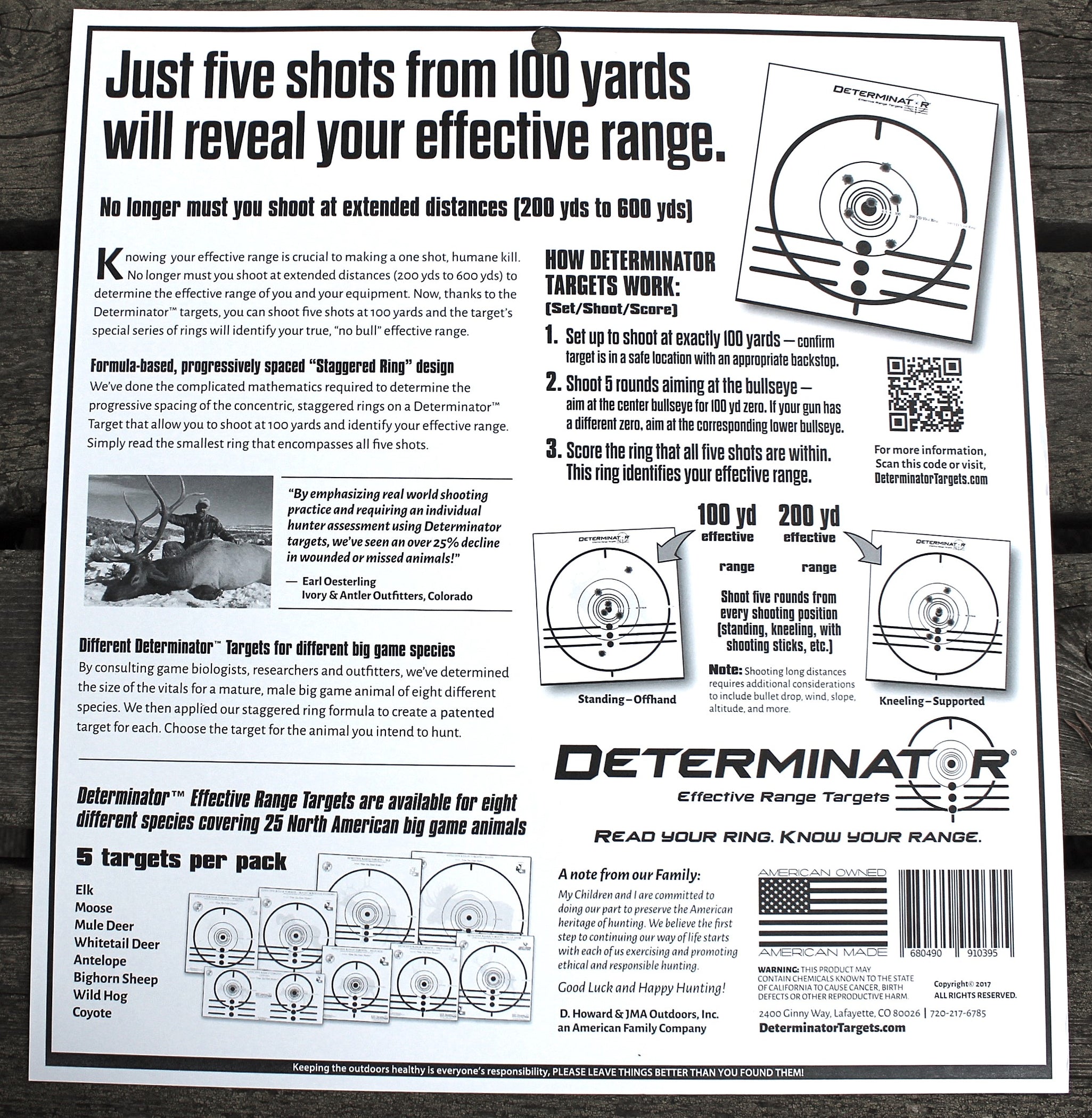 Determinator Targets - Whitetail Deer — Targets Unlimited