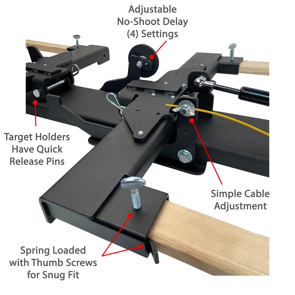Double Pop-Up Clamshell Target System – Targets Unlimited