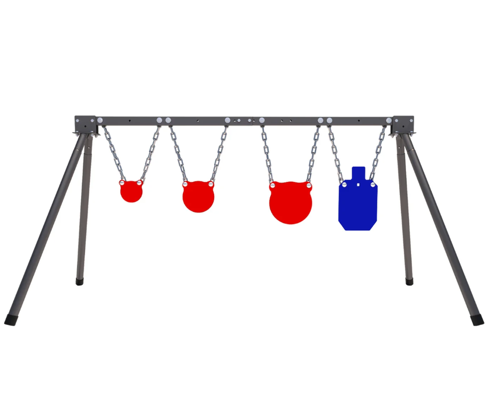 AIMPULSE Training Target System – Complete Set with Stand, Chains & 4 ...