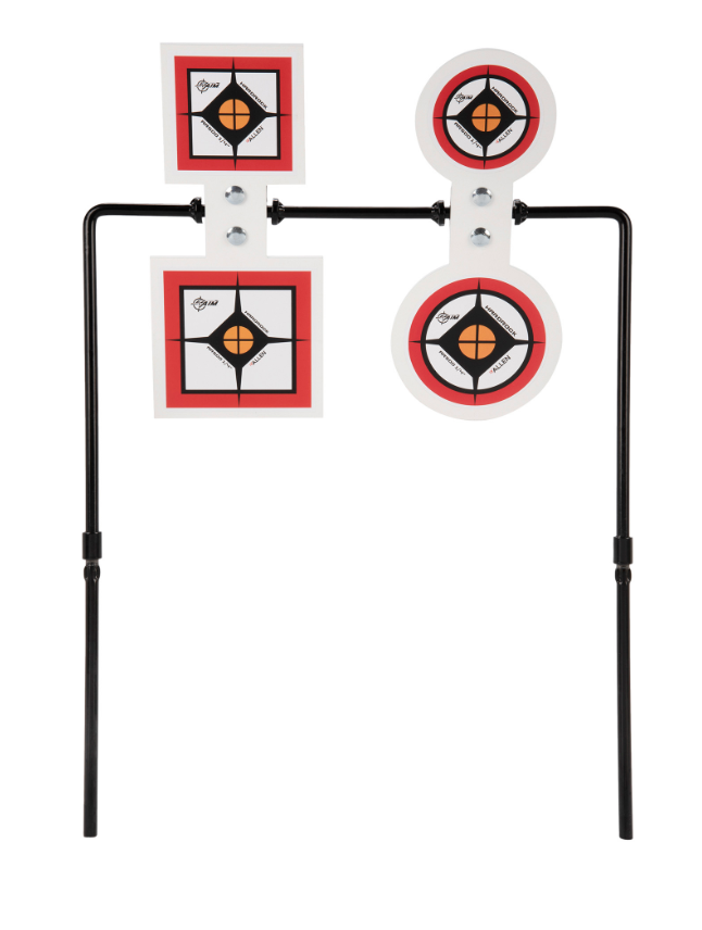 EZ-Aim Hardrock Spinner AR500 Round Target & Stand .25" Thick — Targets ...