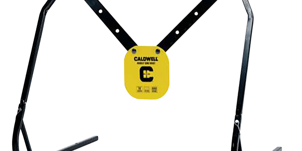 Caldwell Gong Target Stand Combo Yellow — Targets Unlimited