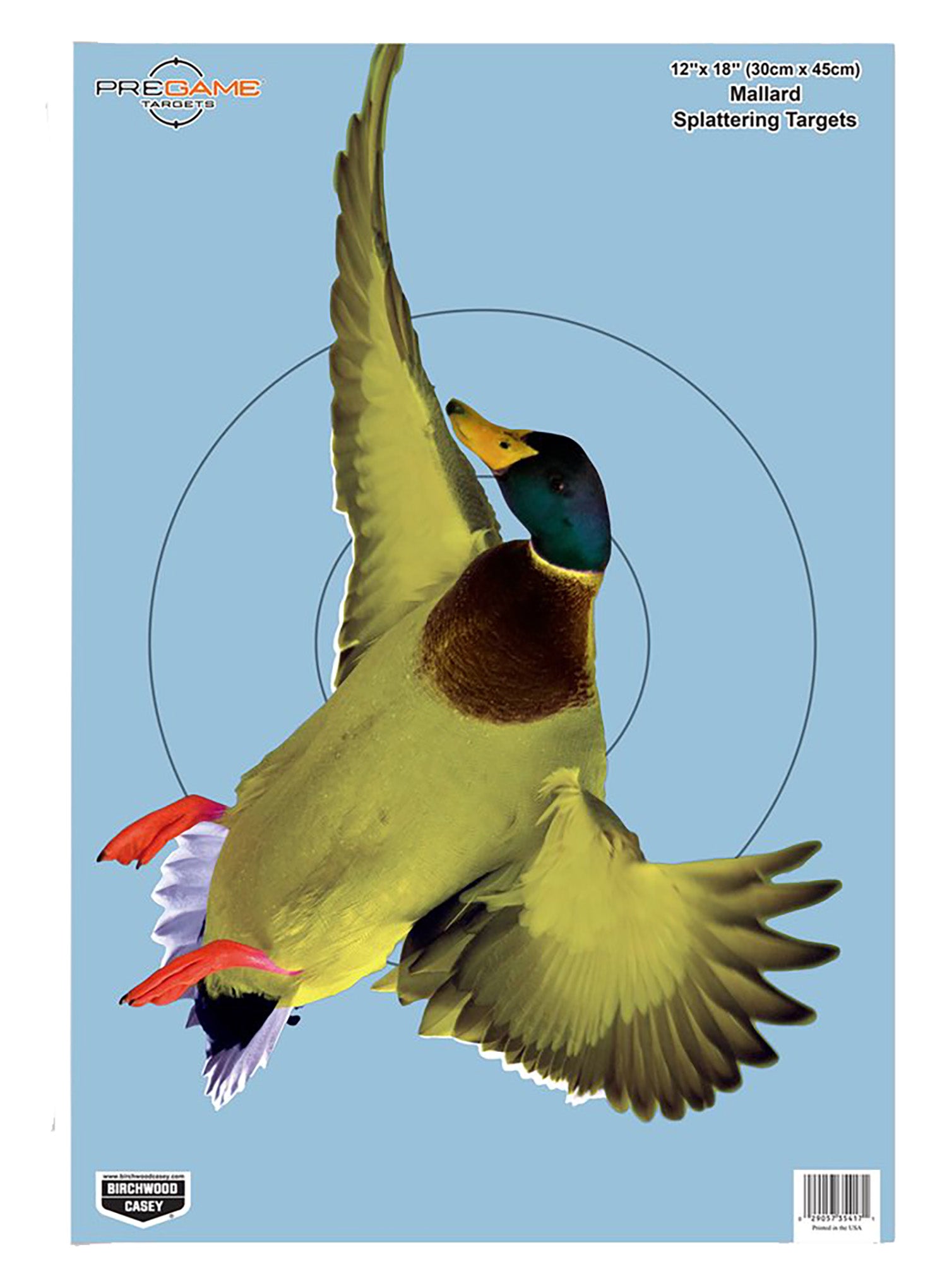 Birchwood Casey Pregame Paper Duck – Targets Unlimited
