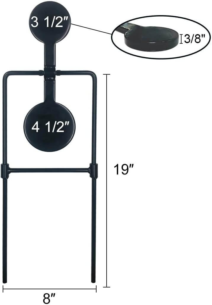 Double Spinner Shooting Targets – Targets Unlimited