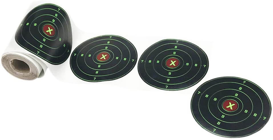 4 Inch Reactive Target Stickers – Targets Unlimited