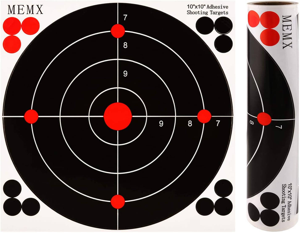 10 inch Self Adhesive Shooting Targets – Targets Unlimited