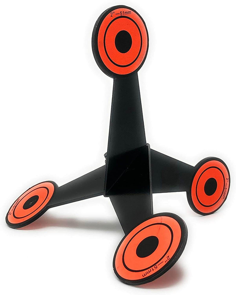 Pyramid Steel Reactive Shooting Target - Set of 2 – Targets Unlimited