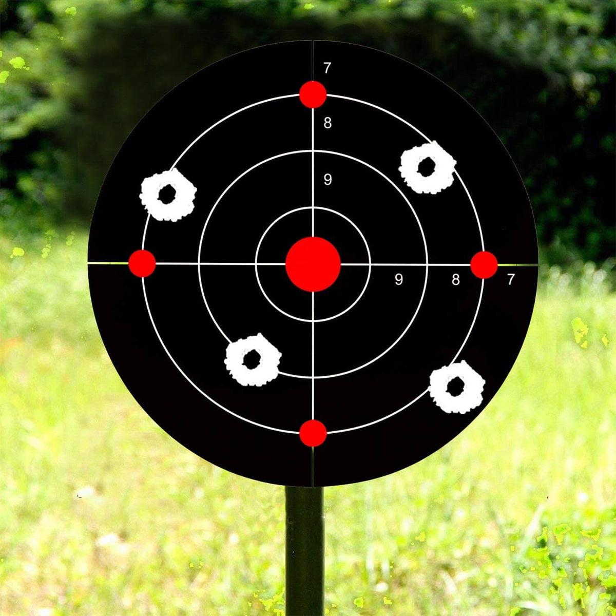 10 inch Self Adhesive Shooting Targets — Targets Unlimited