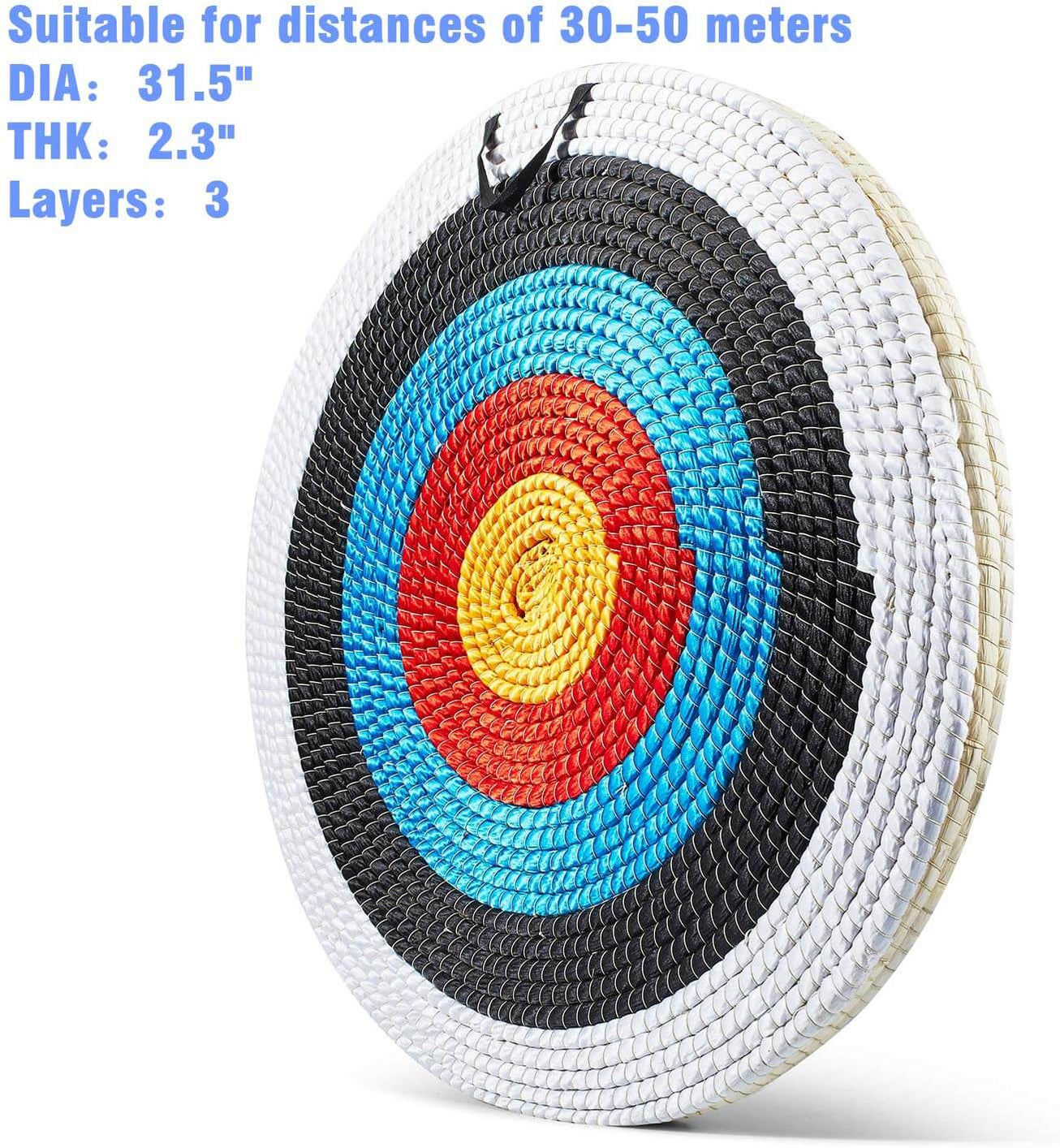 Traditional Hand-Made Straw Archery Target — Targets Unlimited