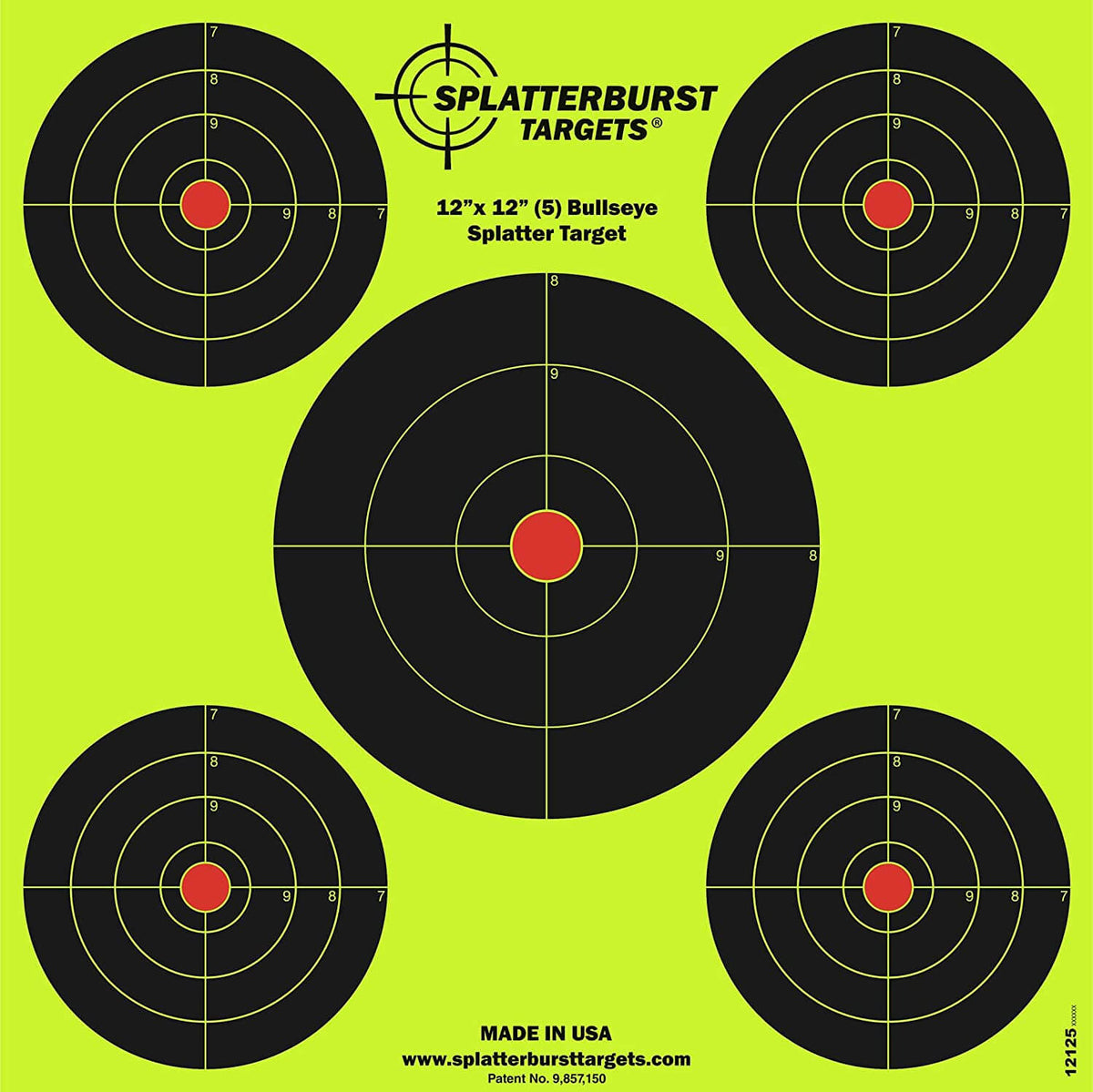 Bullseye Reactive Shooting Target — Targets Unlimited