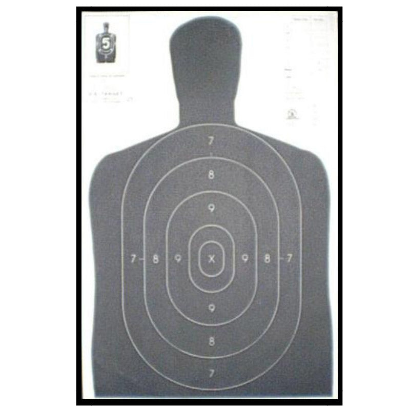 B-27E Official NRA B27 Target BULK | 23"x35" — Targets Unlimited