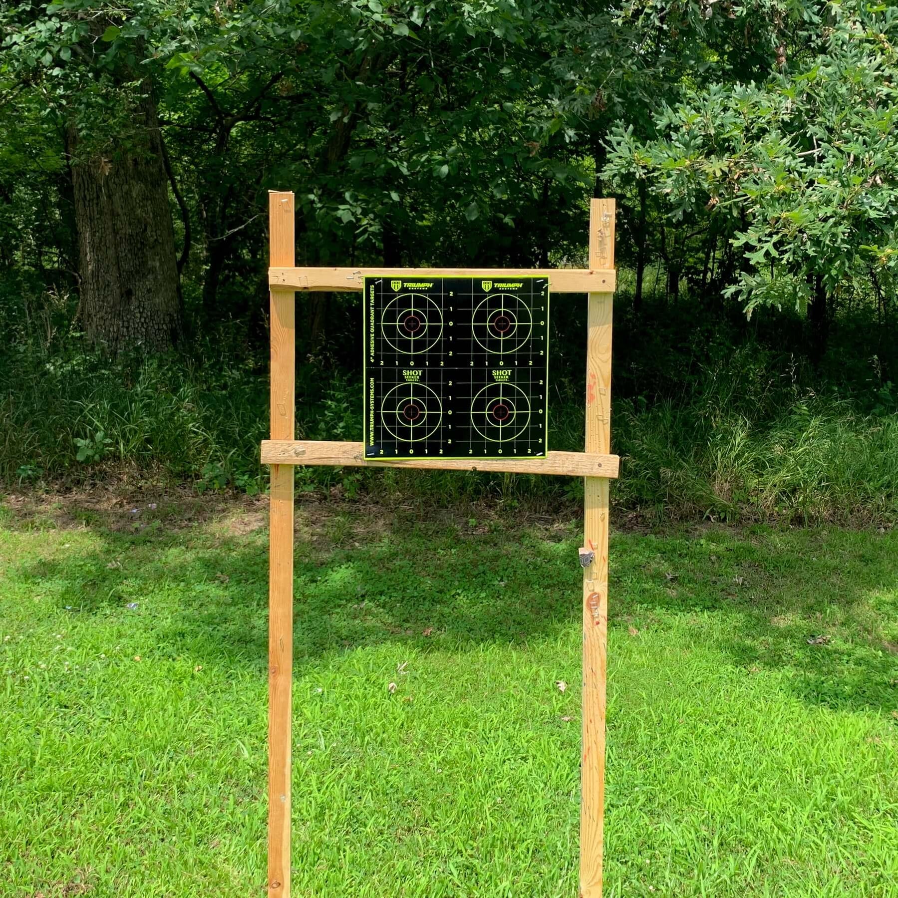 Shot Seeker 4" Adhesive Quadrant Targets - 10PK — Targets Unlimited