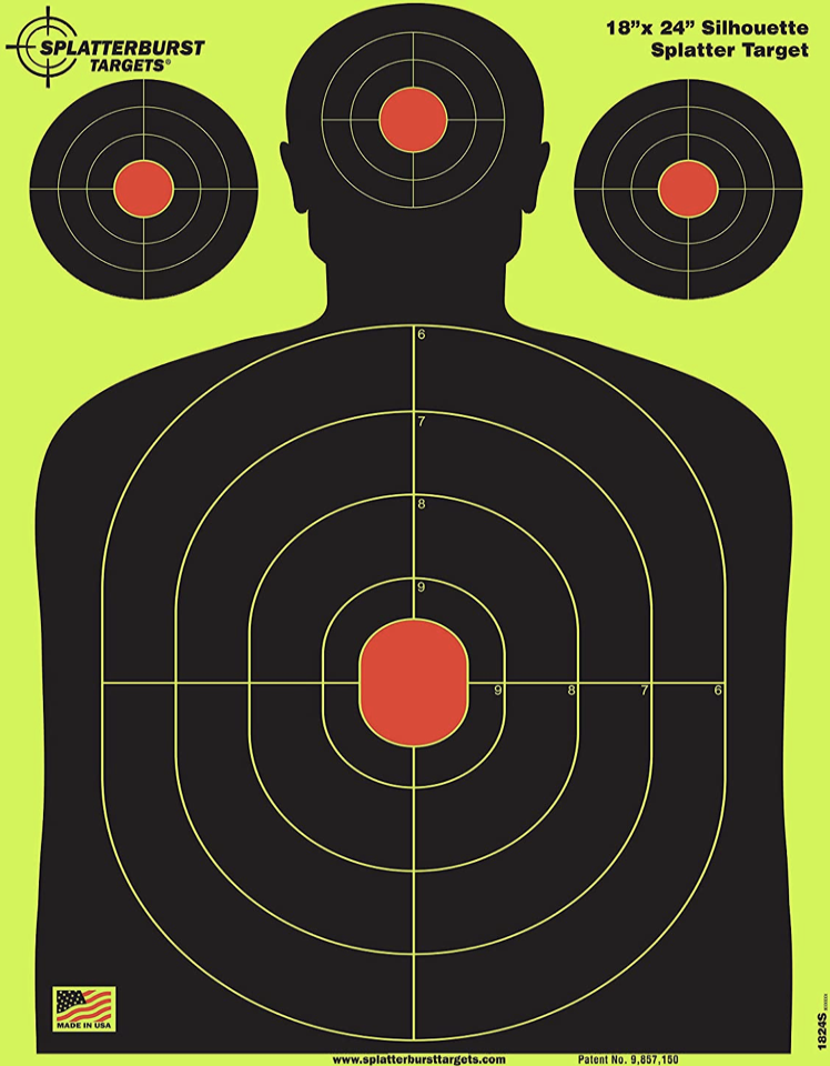 Reactive Targets - 18"x 24" Silhouette — Targets Unlimited